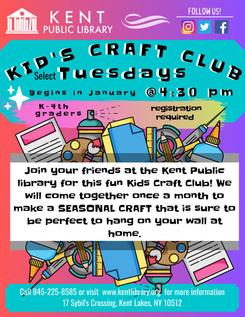Library Flyers – Kent Public Library